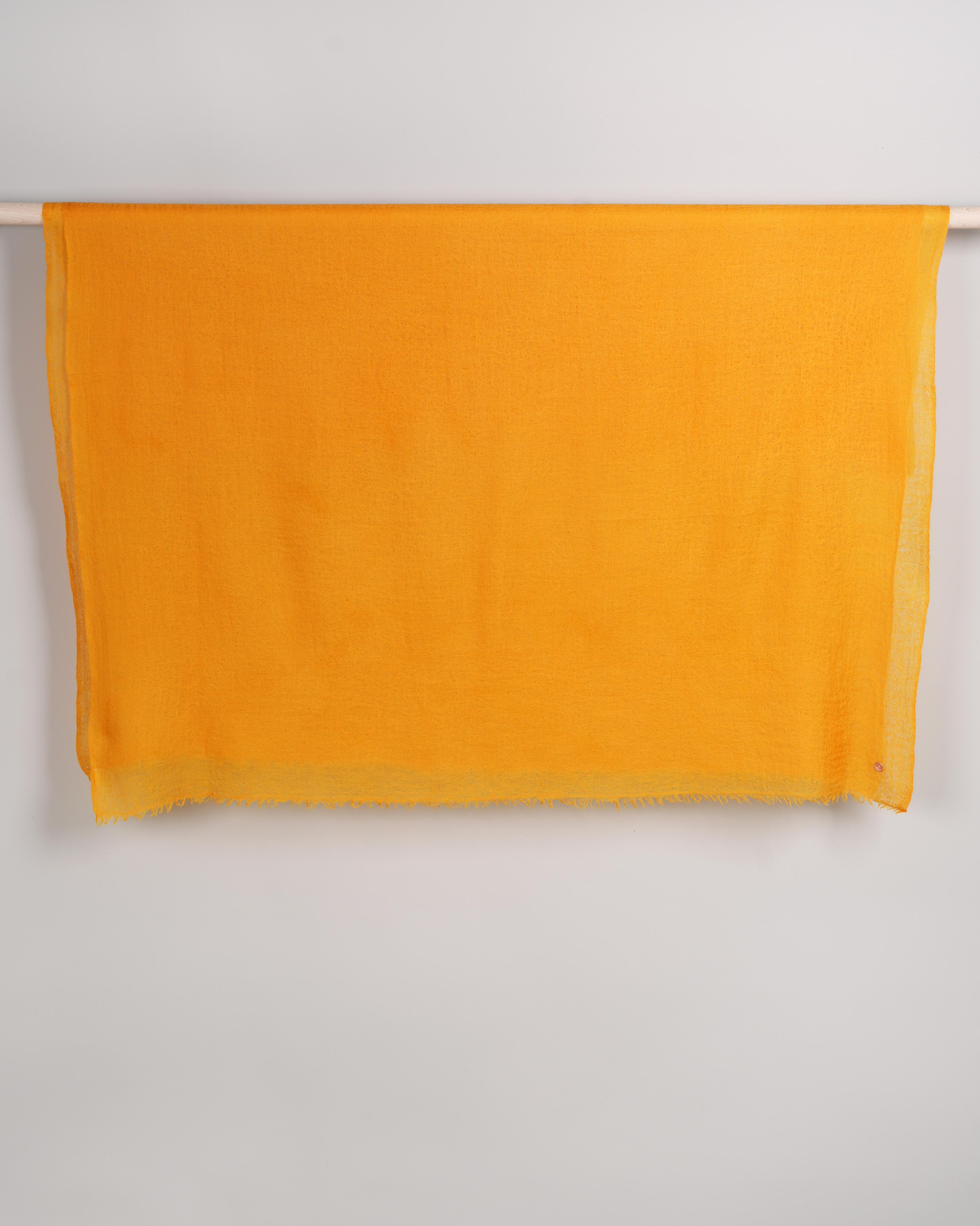 Eco-Shahtoosh tibetan yellow – Bellona Cashmere & Horn GmbH